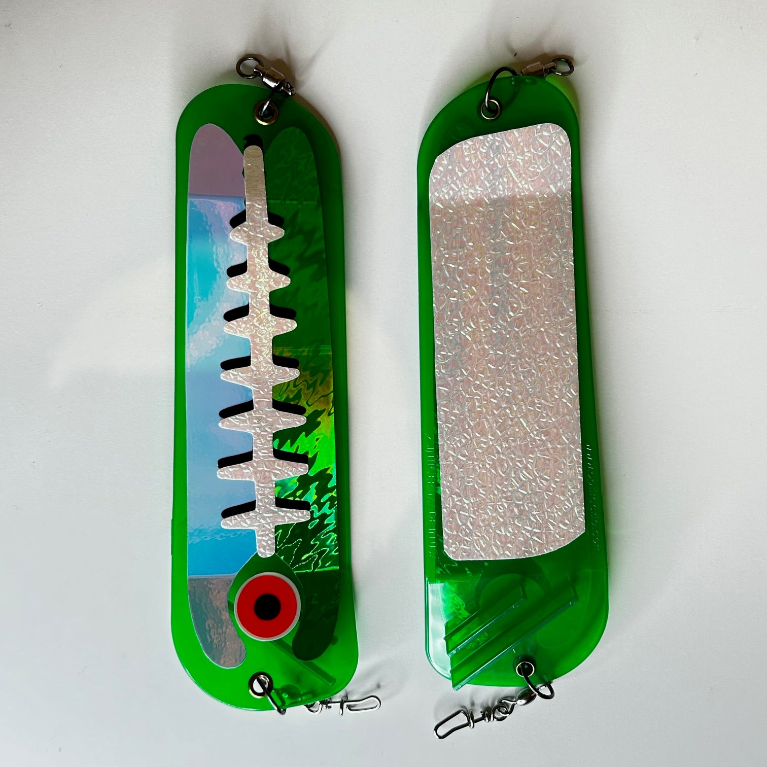 8" Finned Flasher - Dragon Slayer - Green Blade | Project Salmon: A ...