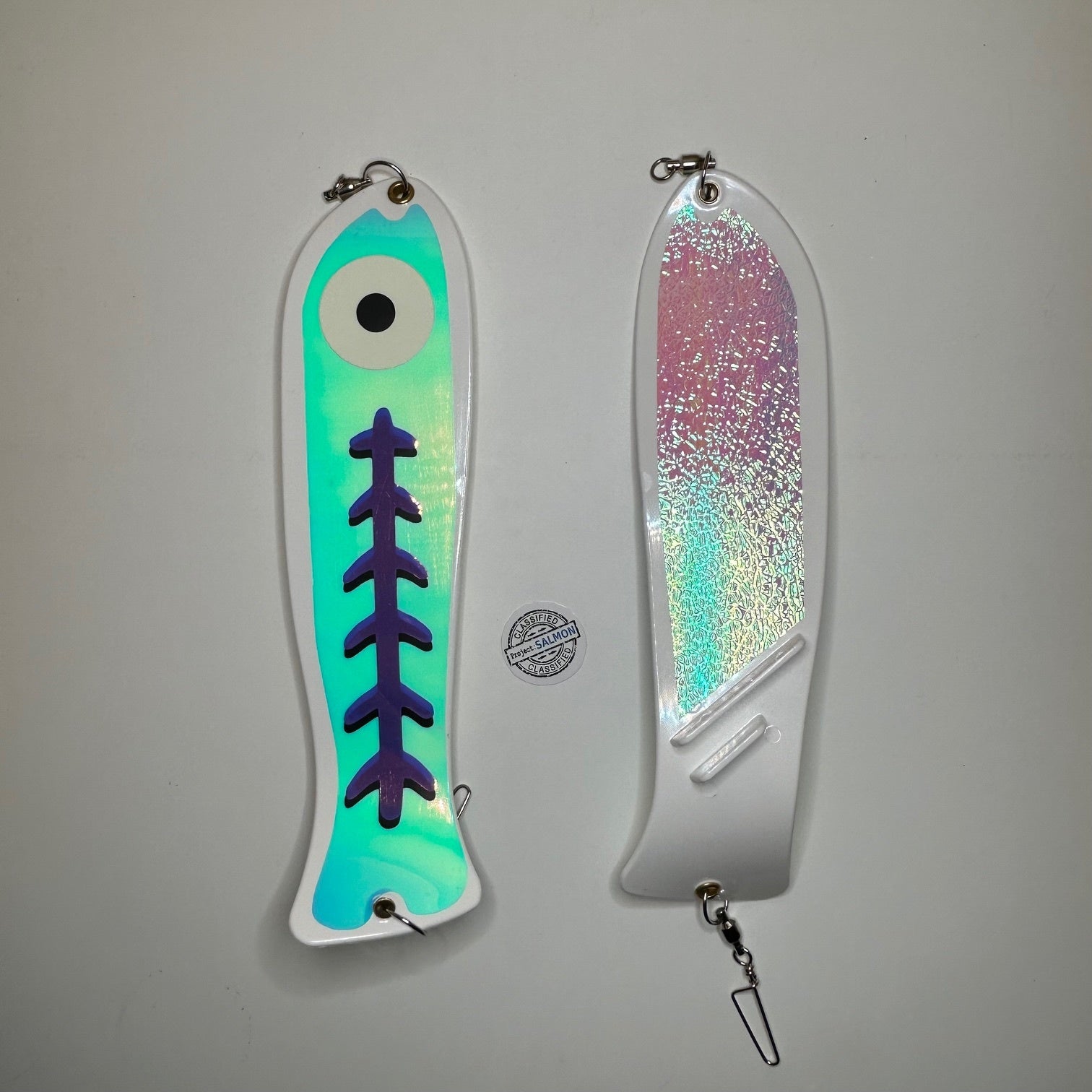 Subzero - 10" Double Finned Fish Flasher | Project Salmon: A Kings ...